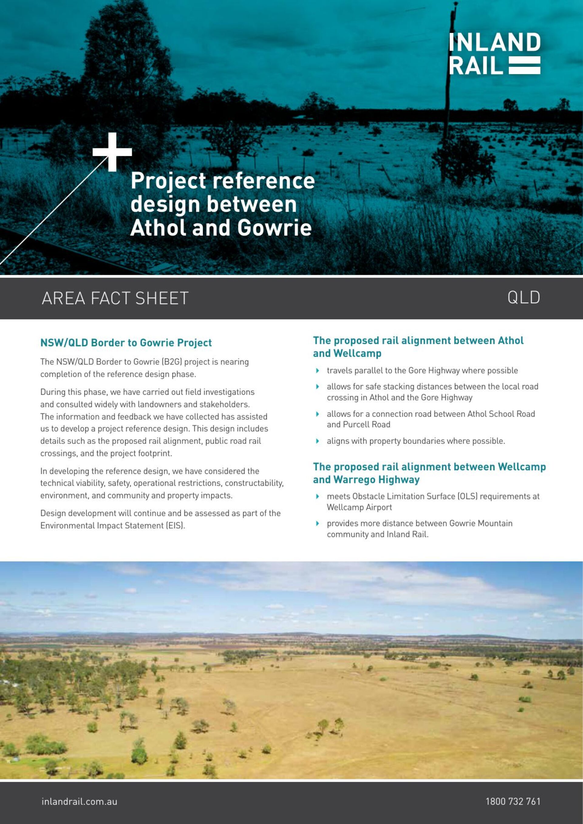 Border to Gowrie reference design between Athol and Gowrie area fact ...