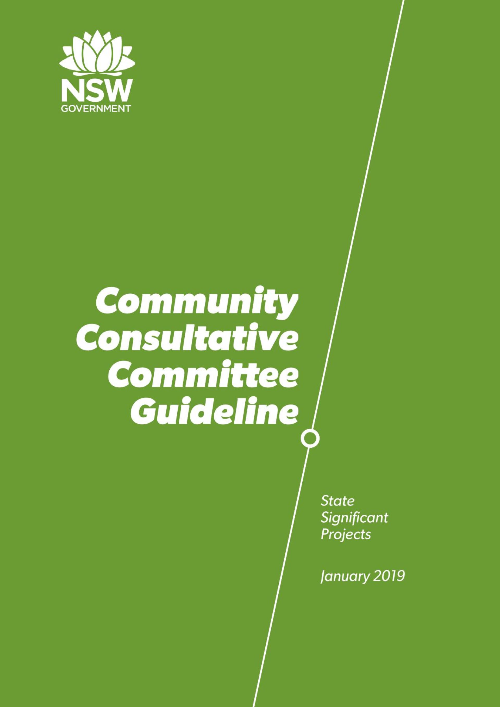Community Consultative Committee guidelines for New South Wales ...