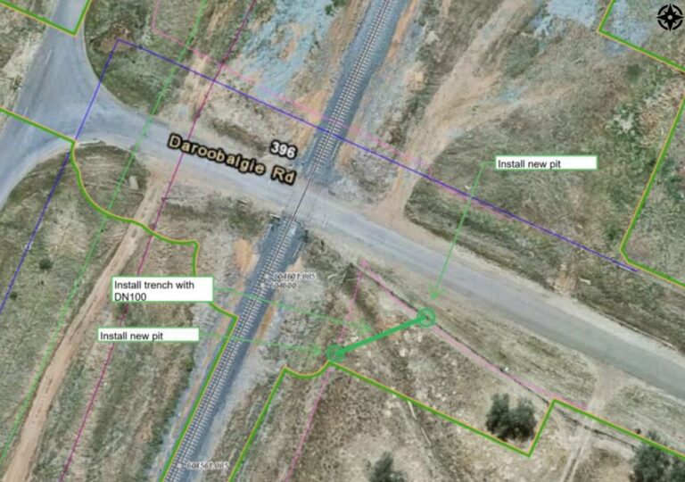 Daroobalgie Road, Forbes water and telecommunications relocations ...