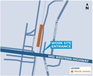 Caragabal track realignment works - Inland Rail