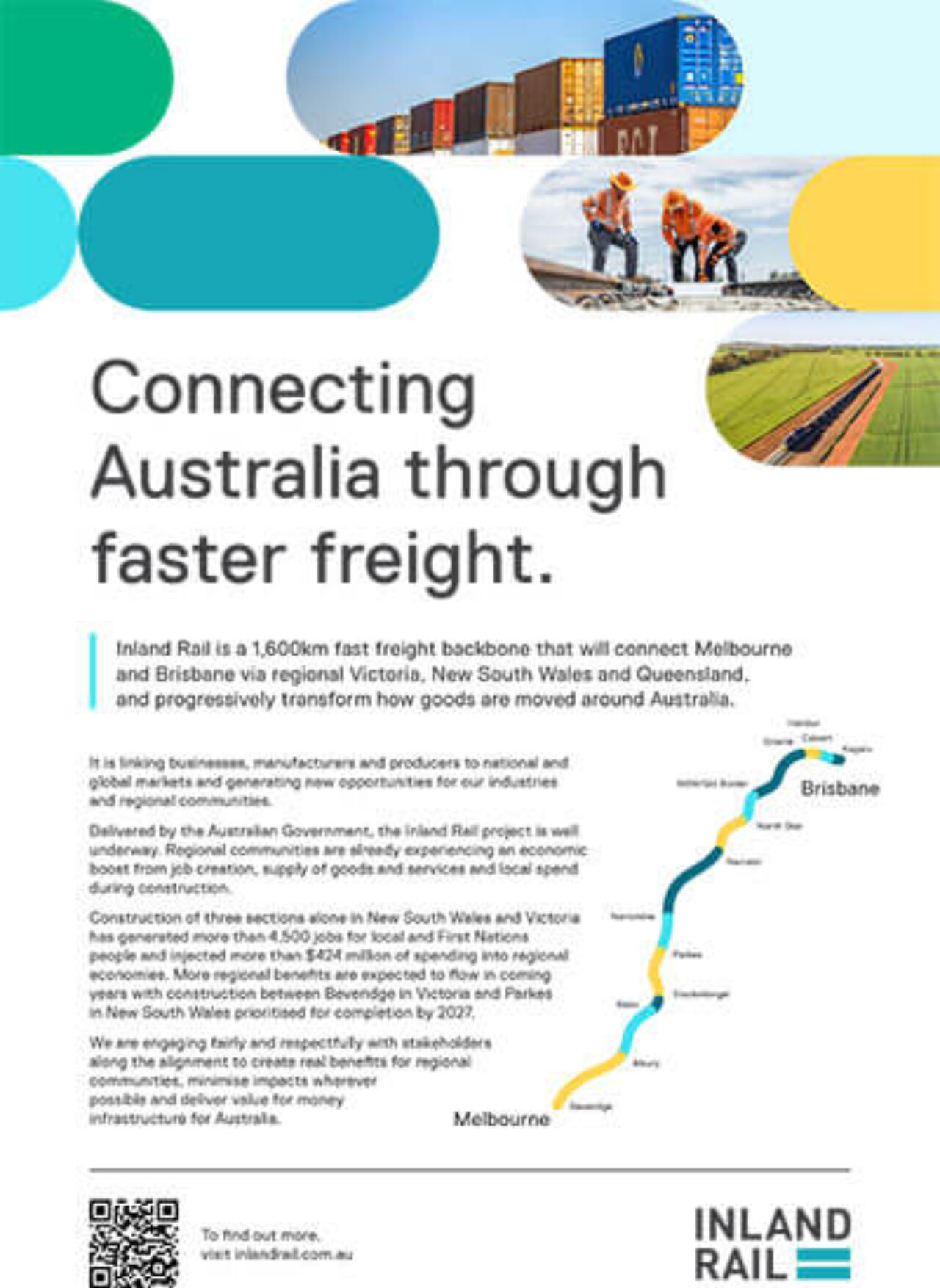 Connecting Australia Through Faster Freight - Inland Rail