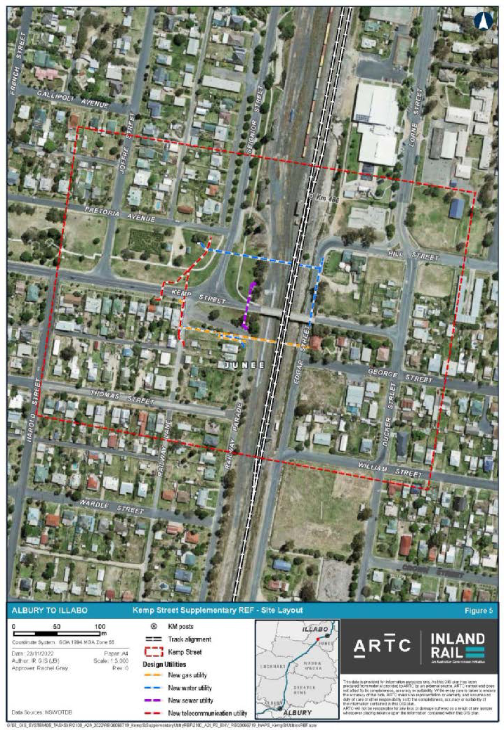 Junee Night Works: Gas Services Relocations, July - Inland Rail