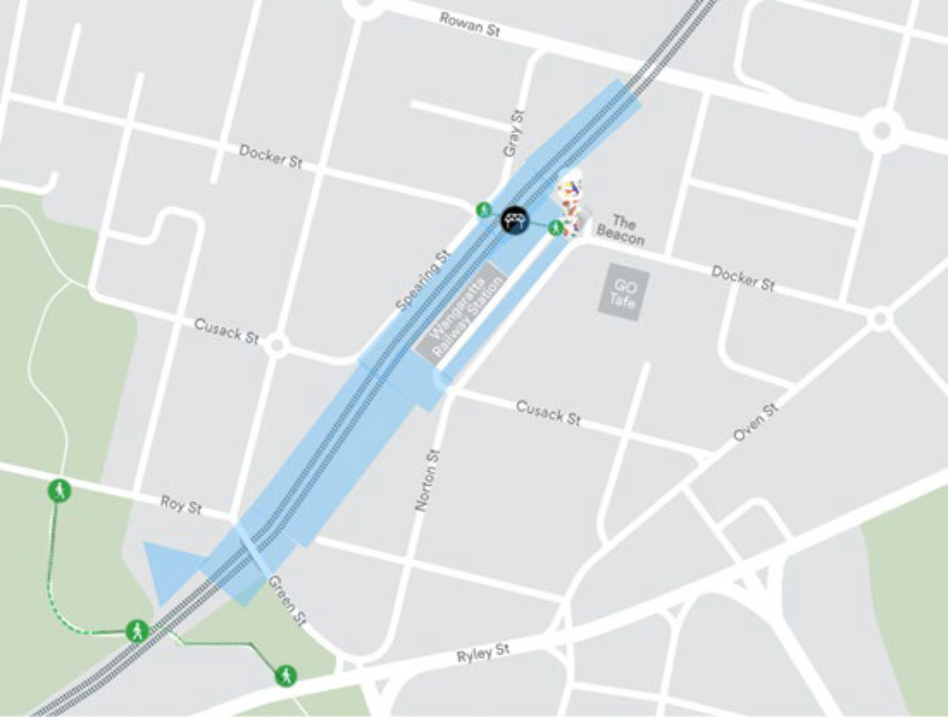 Wangaratta Railway Station and Green St bridge works -Inland Rail