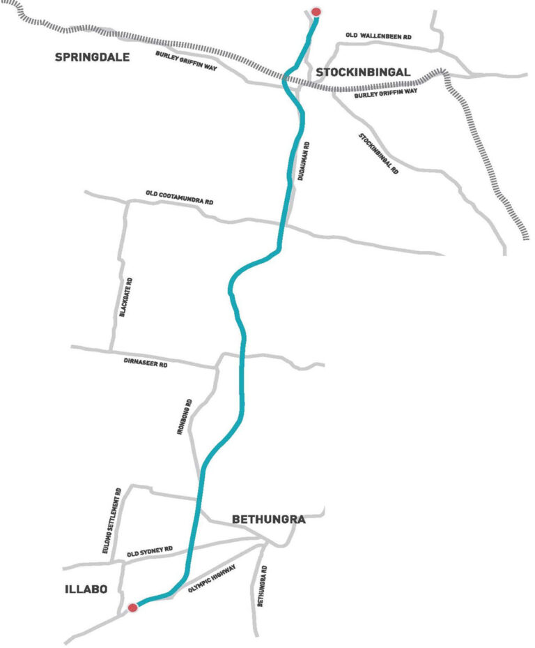 Works: Illabo, Stockinbingal, Low impact works, April 2025 - Inland Rail