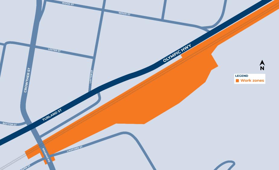 Site Establishment, Track Possession Feb-Mar 2025 - Inland Rail