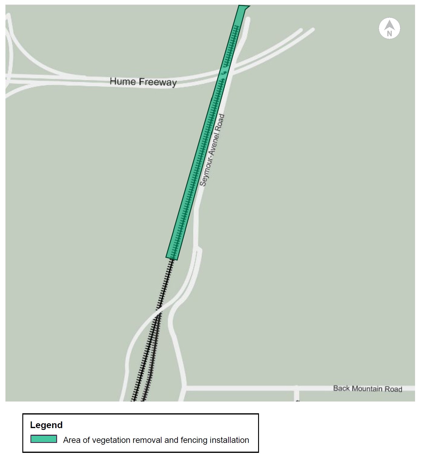 Hume Freeway, Seymour, 22-24 March 2025 - Inland Rail