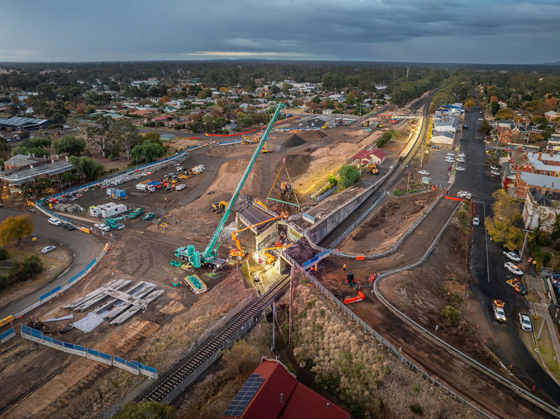 Euroa railway precinct transformation is underway - Inland Rail