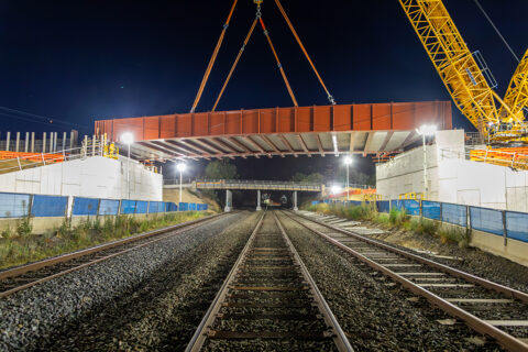 Inland Rail Victoria: New Wandong bridge installed - Inland Rail