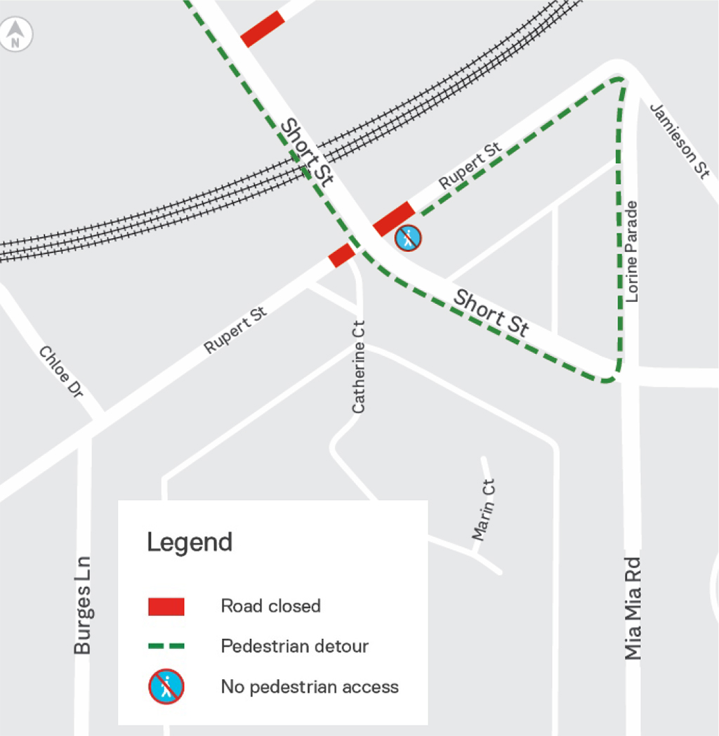 Broadford, Victoria Traffic Changes 2026 - Inland Rail