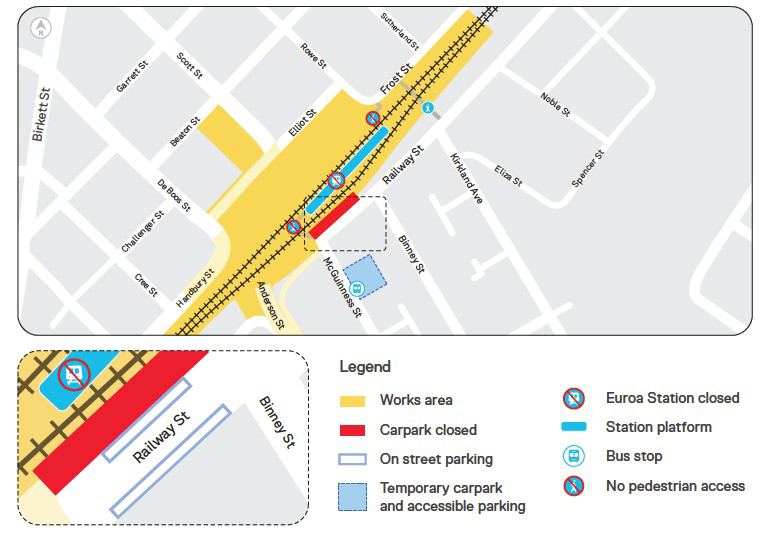 Euroa, Victoria Traffic Changes 2026 - Inland Rail